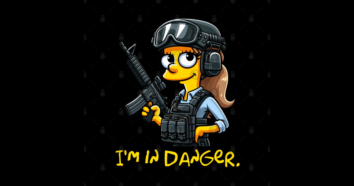 Tactical Yellow People - Simpson - Sticker | TeePublic