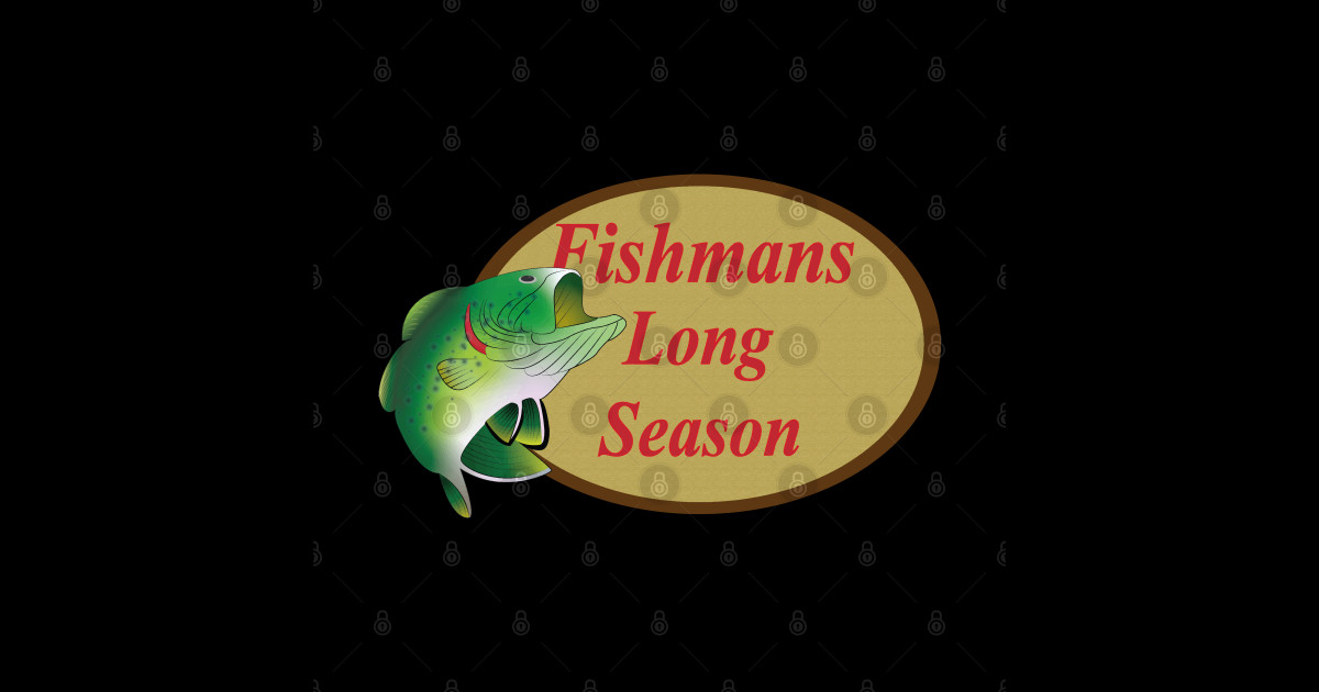 fishmans long season retro,orange fishmans - Fishman - Sticker | TeePublic
