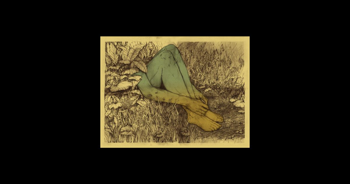 Here But Not Quite Whole by Chrysta Kay - Graphite - Sticker | TeePublic