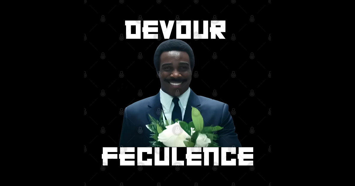 Mr Milchick - Devour Feculence - Severance - Sticker | TeePublic