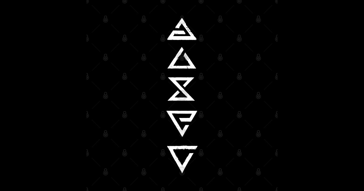 witcher symbol - Witcher Signs - Sticker | TeePublic