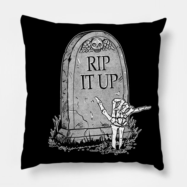 RIP IT UP - Rip - Pillow | TeePublic