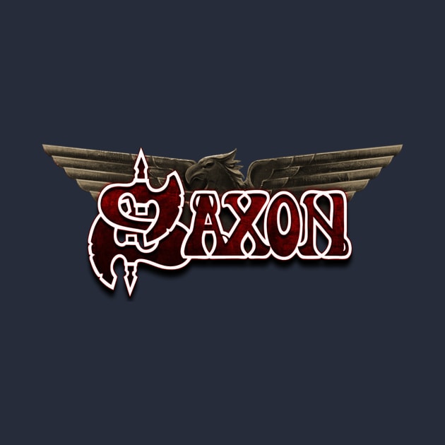 Saxon Logo - Rock - T-Shirt | TeePublic