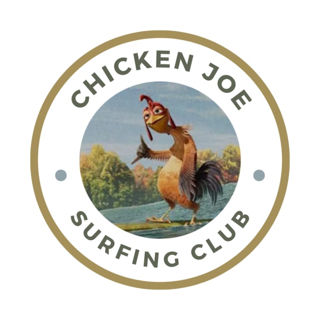 chicken joe surfing - Surf - T-Shirt | TeePublic