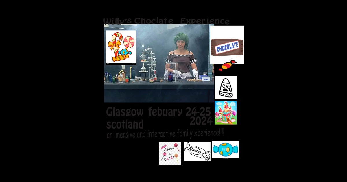 Willy's Chocolate Experience - Willy Wonka - Posters and Art Prints ...