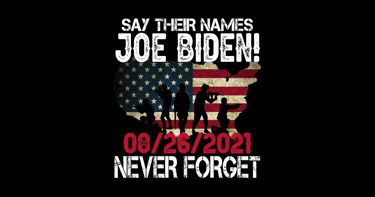 Say Their Names Joe Names Of Fallen Soldiers 13 Heroes Vintage - Say ...