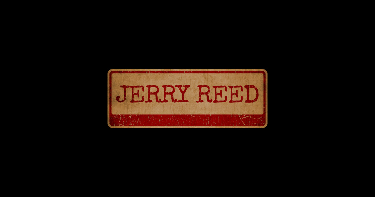 Typewriter - Jerry Reed - Jerry Reed - Sticker | TeePublic