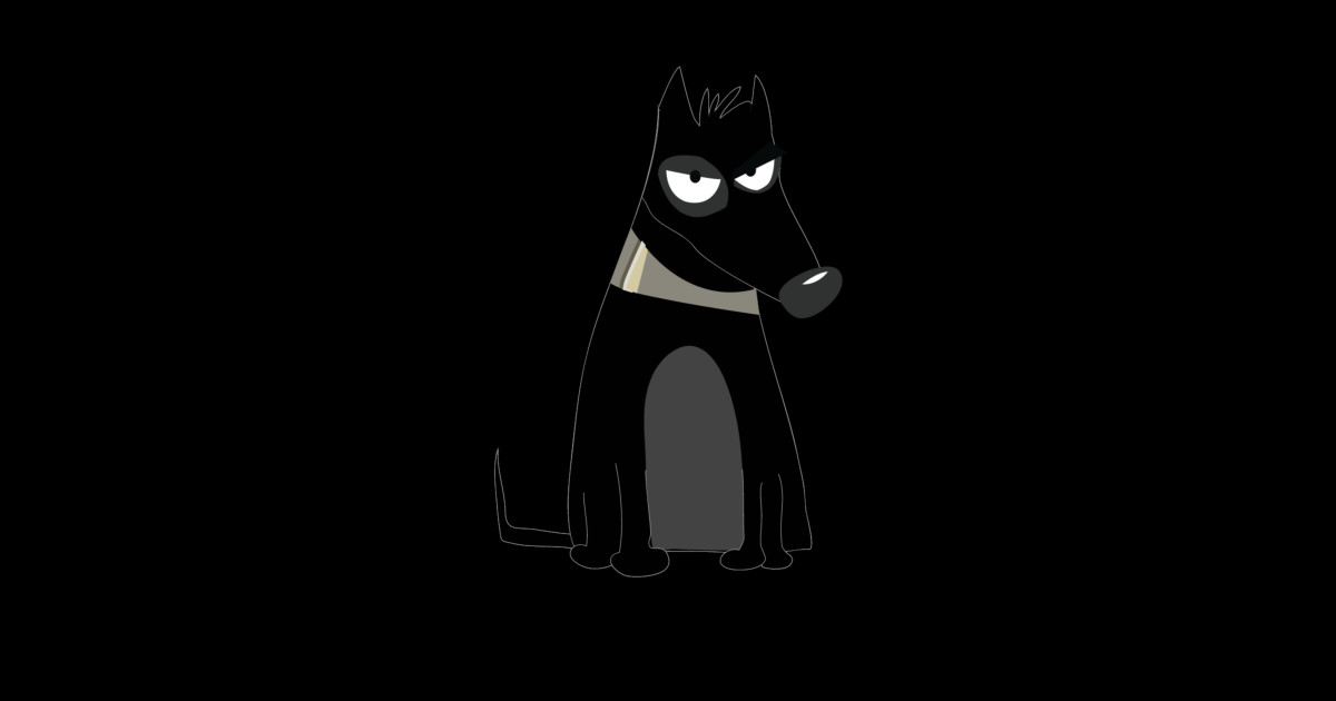 Bad Dog - Dog - Sticker | TeePublic