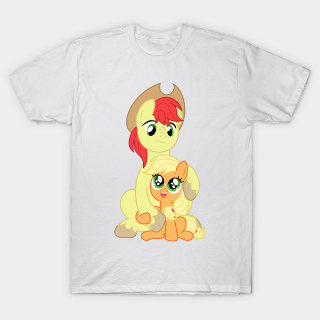 Applejack and Bright Mac - My Little Pony - T-Shirt | TeePublic