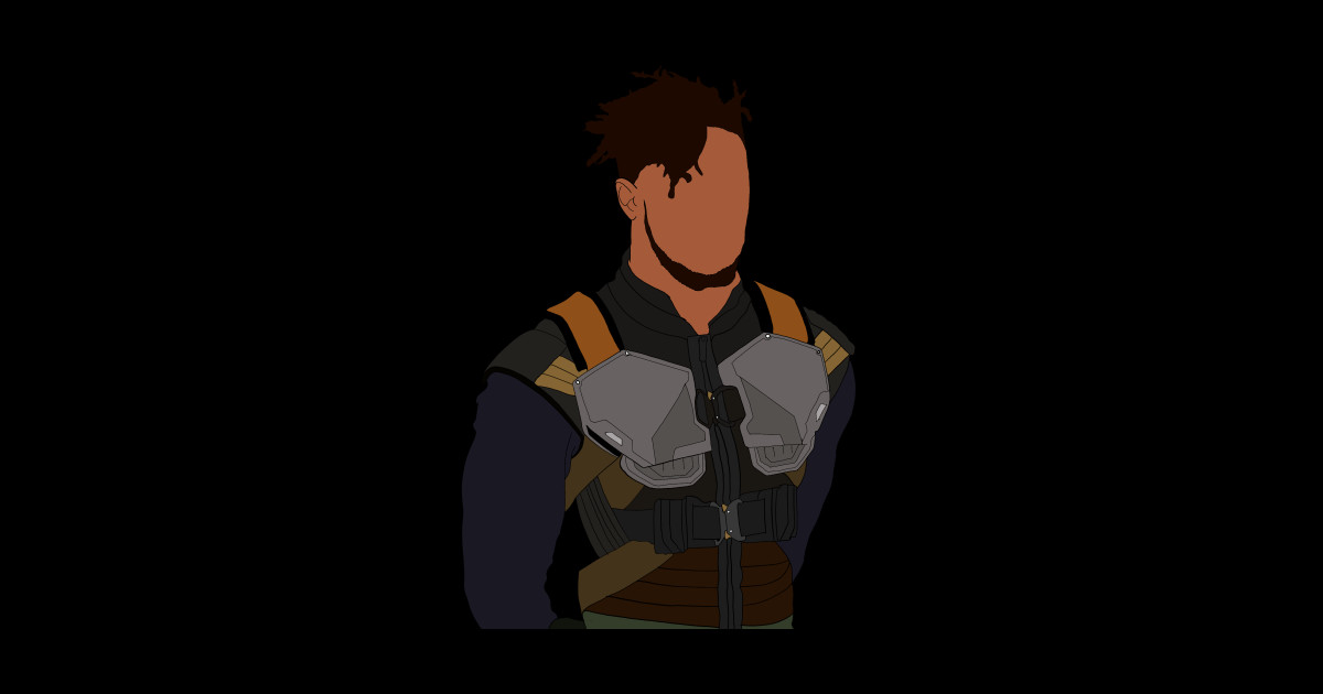 Erik Killmonger Fan Art Sticker - Erik Killmonger - Sticker | TeePublic