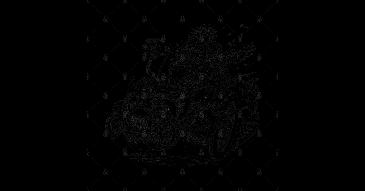 Blacktop Blaster - Hot Rod Monster - Sticker | TeePublic