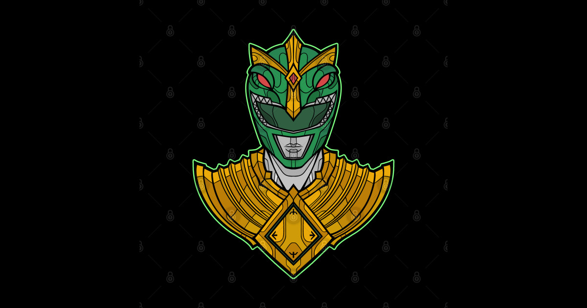 Green Ranger - Green Ranger - Sticker | TeePublic