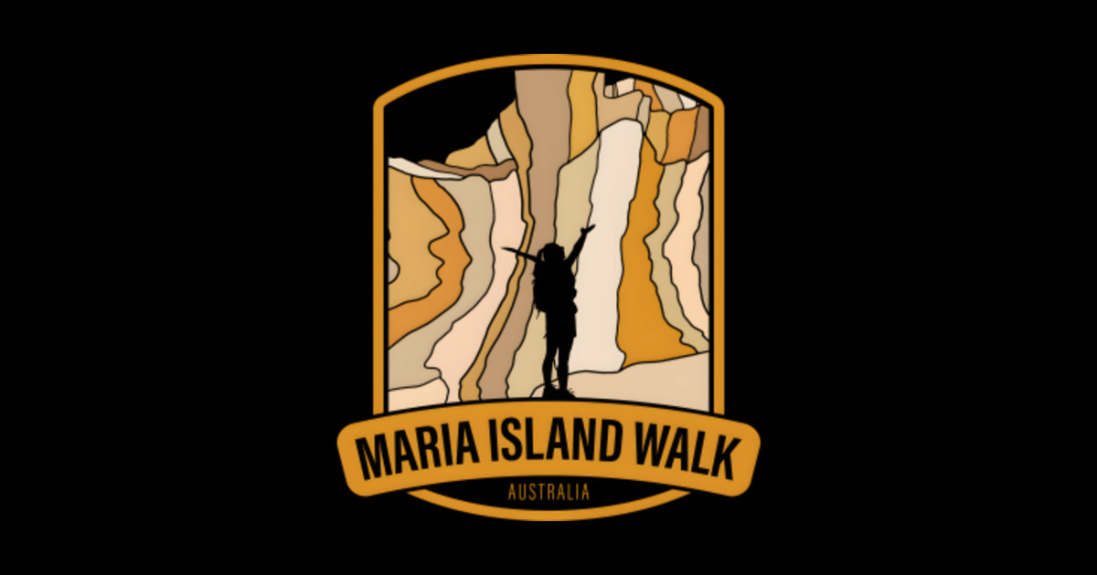 Maria Island Walk Australia - Maria Island Walk - Sticker | TeePublic