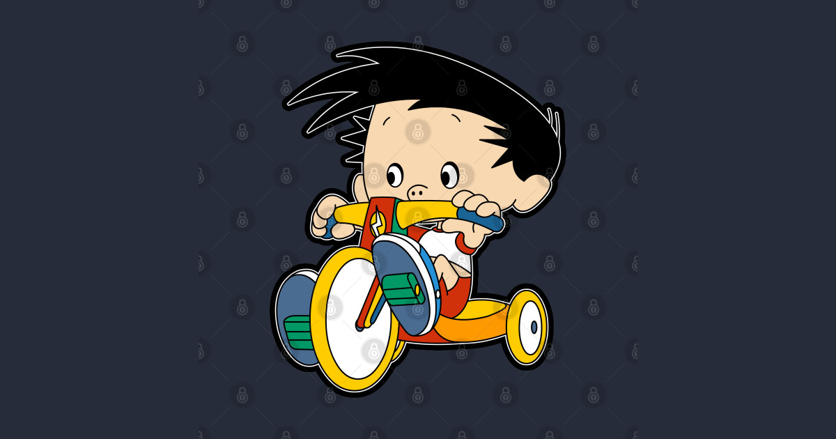 Bobby On His Bike - Bobbys World - T-Shirt | TeePublic