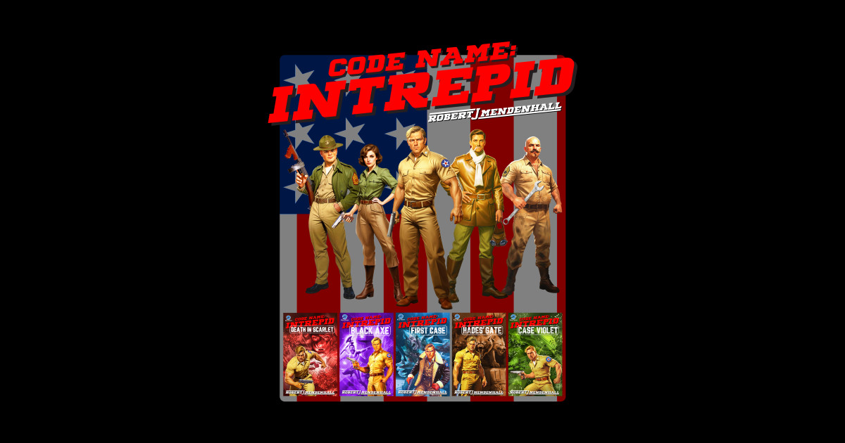 Code Name: Intrepid Book Cover Relaunch - Superheroes - Tapestry ...
