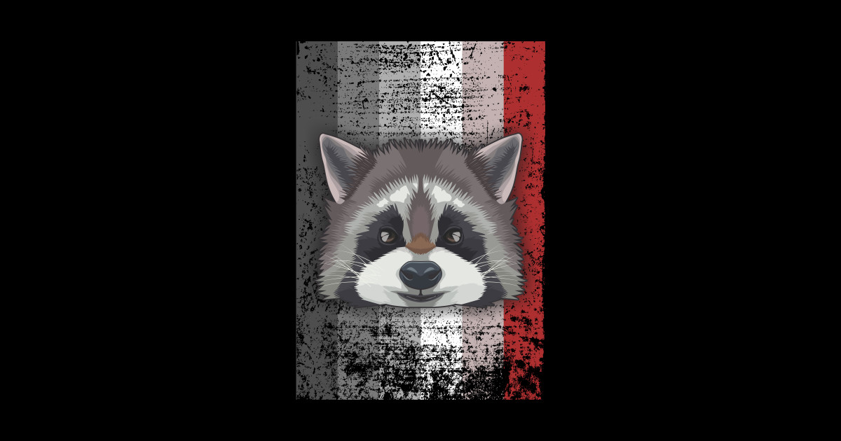 Rabies Pride Flag With Raccoon - Rabies - Sticker | TeePublic