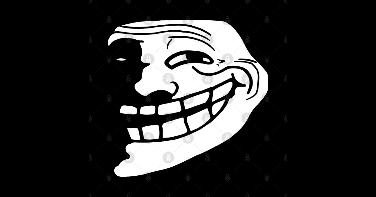 Meme - Trollface - Coolface - Problem? - Meme - Sticker | TeePublic
