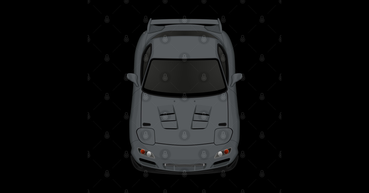 RX7 Dark-grey - Rx7 - Posters and Art Prints | TeePublic