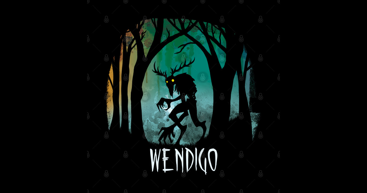 The Wendigo - Wendigo - Sticker | TeePublic