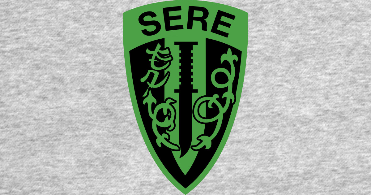 Survival Evasion Resistance Escape SERE Trained - Sere - T-Shirt ...