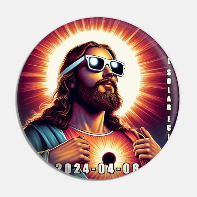 Jesus Christ Total Solar Eclipse 2024 - Total Solar Eclipse - Pin ...