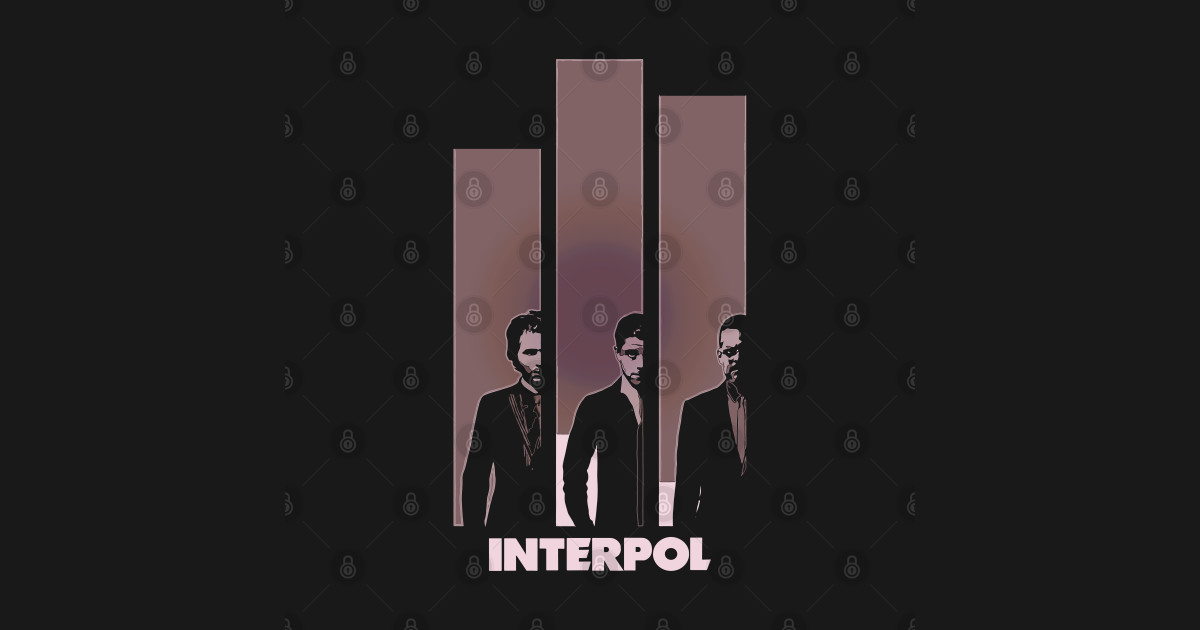 Interpol Red Design - Interpol Band - T-Shirt | TeePublic