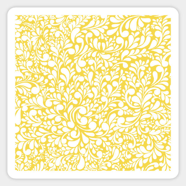 Yellow Line Pattern - Pattern Mask - Sticker | TeePublic