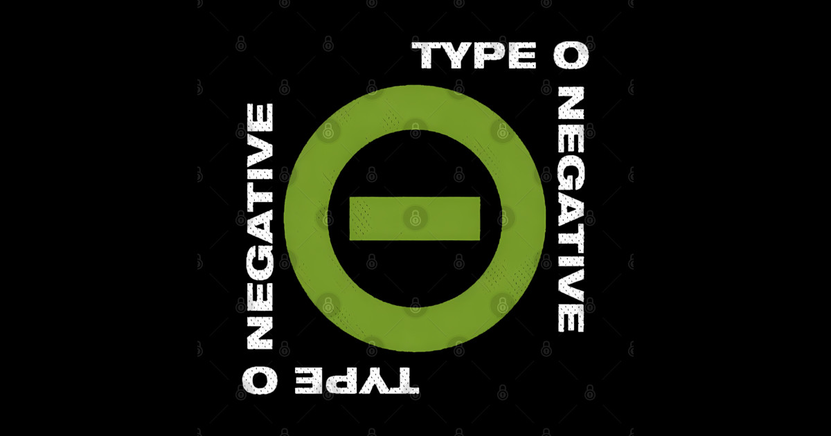 Type O Negative – Classic Green Symbol Rotated - Type O Negative ...