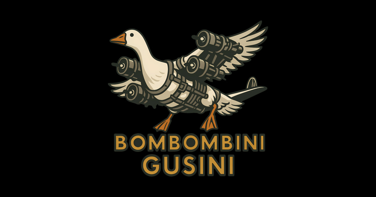Bombombini Gusini – Italian Brainrot Goose Bomber - Italian Brainrot ...