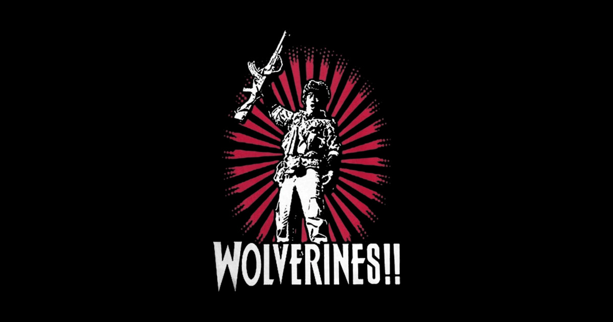 Red Dawn Wolverines - New Product - Sticker | TeePublic