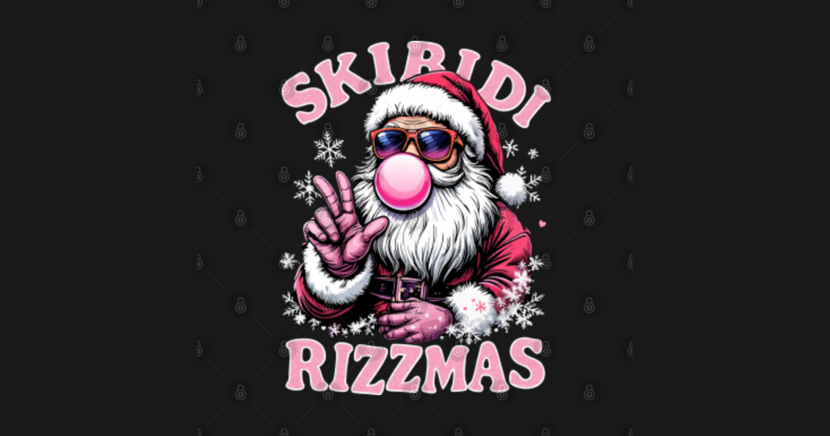 Skibidi-Rizzmas - Skibidi Rizzmas - T-Shirt | TeePublic