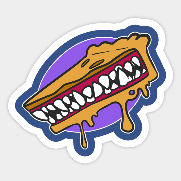 Take A bite logo - Food - Sticker | TeePublic