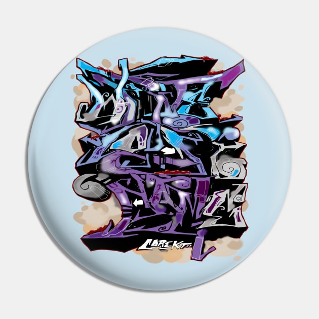 Graffiti - Graffiti - Pin | TeePublic