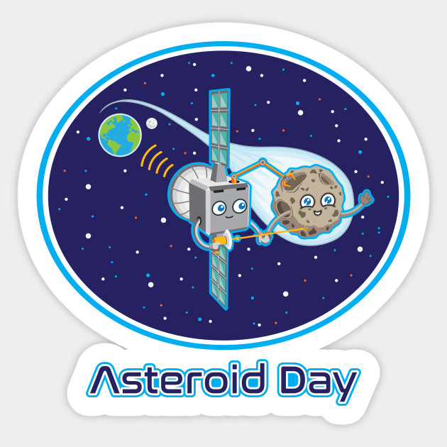 Asteroid exploration - Asteroid - Sticker | TeePublic
