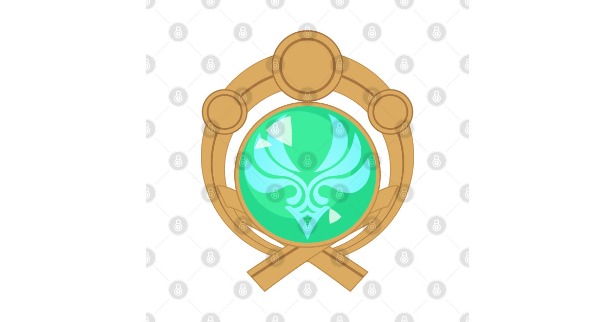 Genshin Impact Inazuma Vision - Anemo - Genshin - T-Shirt | TeePublic