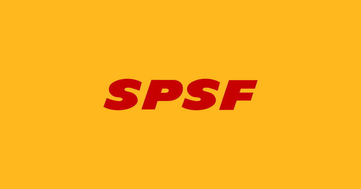 SPSF Red Logo - Spsf - T-Shirt | TeePublic