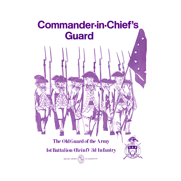 Commander-in-Chief's Guard - original color - Cinc Guard - Long Sleeve ...