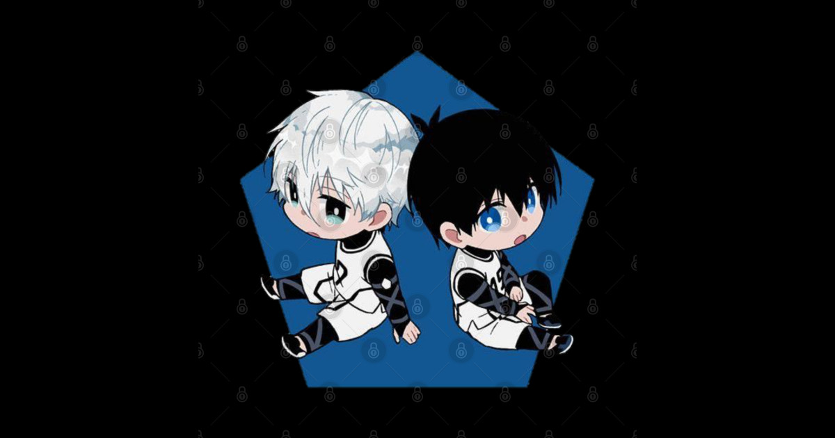 Bluelock chibi - Blue Lock - Sticker | TeePublic