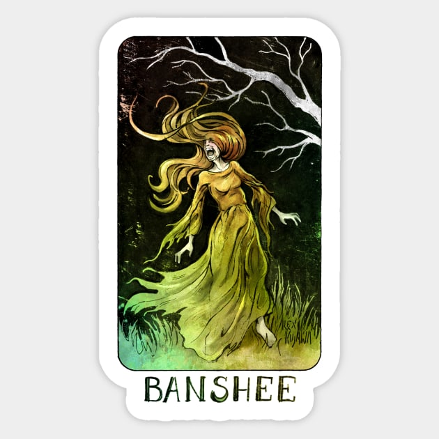Banshee - Banshee - Sticker | TeePublic