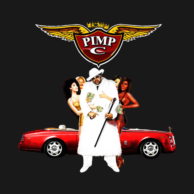 Vintage Pimp C - Pimp C - T-Shirt | TeePublic