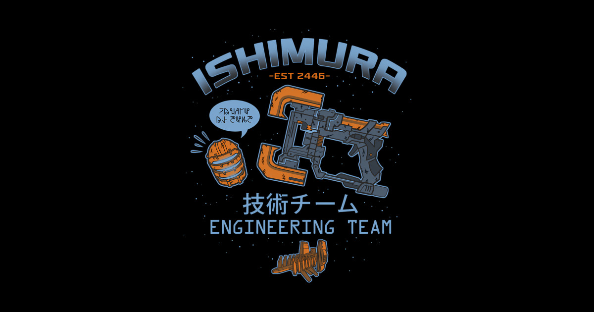 Ishimura Engineering - Ishimura Engineering - Sticker | TeePublic