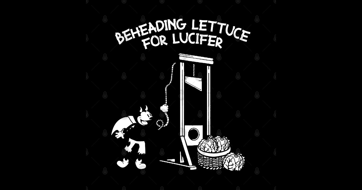 Beheading Lettuce for Lucifer - Beheading Lettuce For Lucifer - Sticker ...