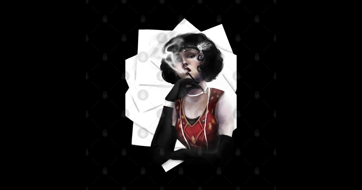 1920's Flapper Girl - 1920s Flapper - Posters and Art Prints | TeePublic