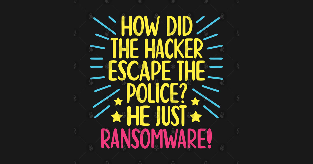 How Did The Hacker Escape The Police Programmer Humor - Software ...