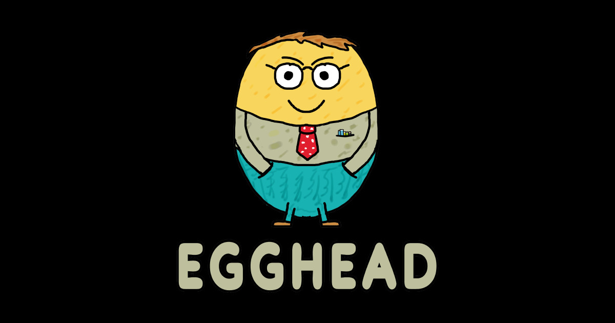 Egghead - Egghead - Sticker | TeePublic
