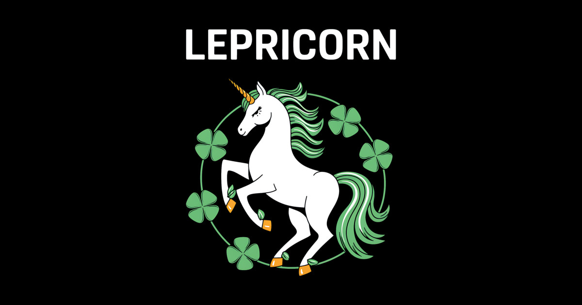 Kids Girls Happy St Patricks Day Unicorn Lepricorn Clover - Kids Girls ...