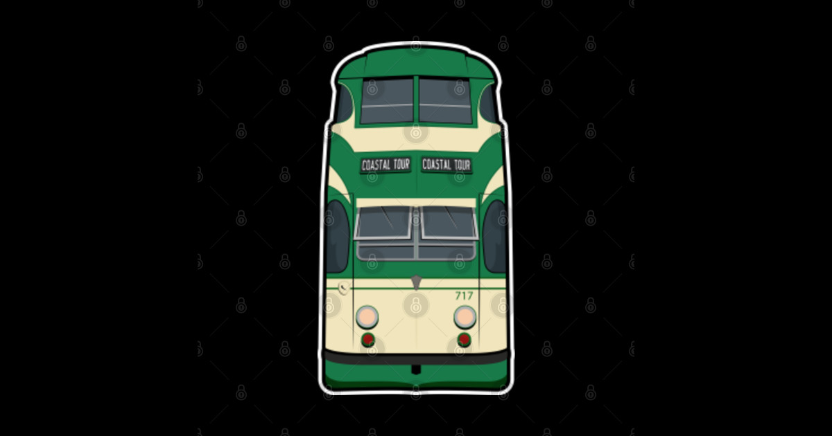 English Electric Balloon - Tram - Sticker | TeePublic