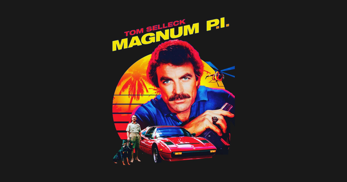 Tom Magnum - Magnum Pi - T-Shirt | TeePublic