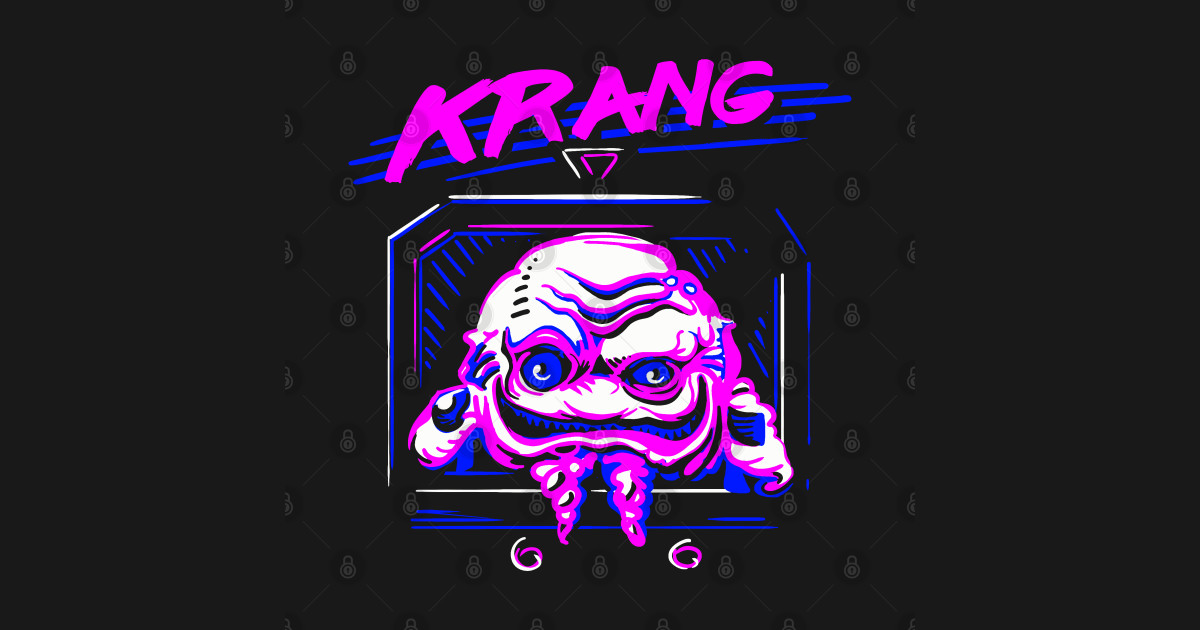 Retro Krang - Krang - T-Shirt | TeePublic