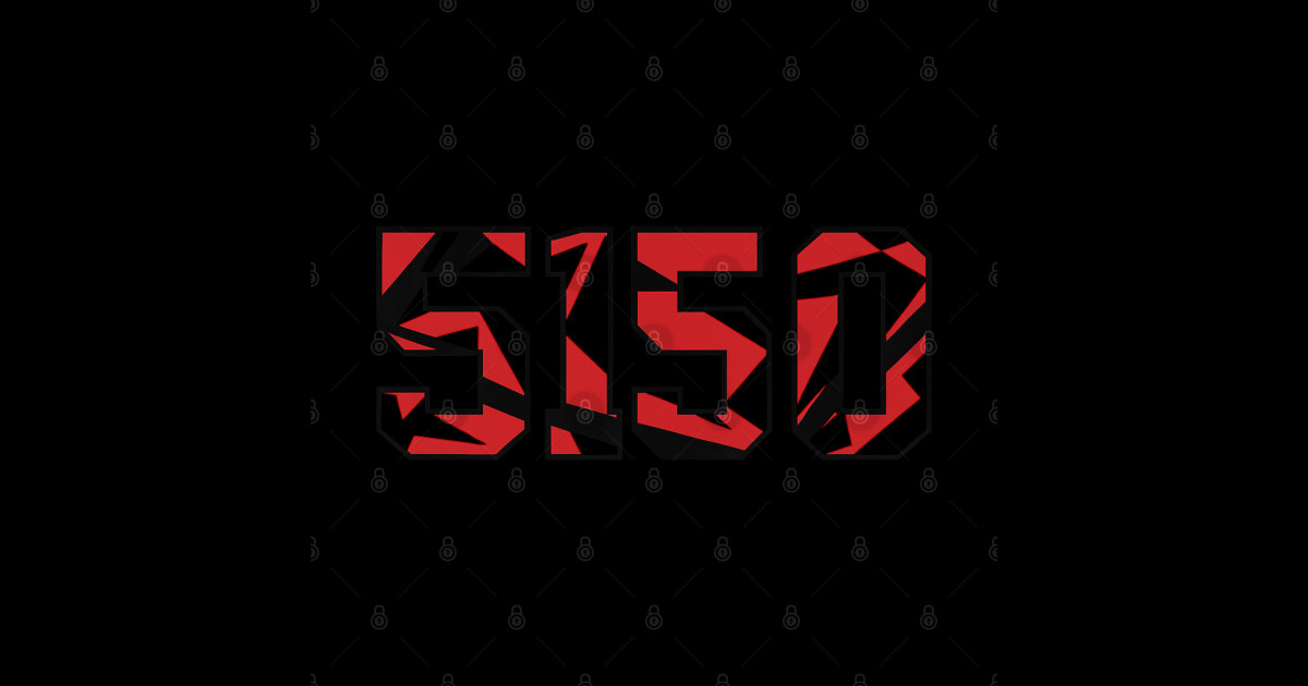 5150 Guitar - 5150 Guitar - Sticker | TeePublic